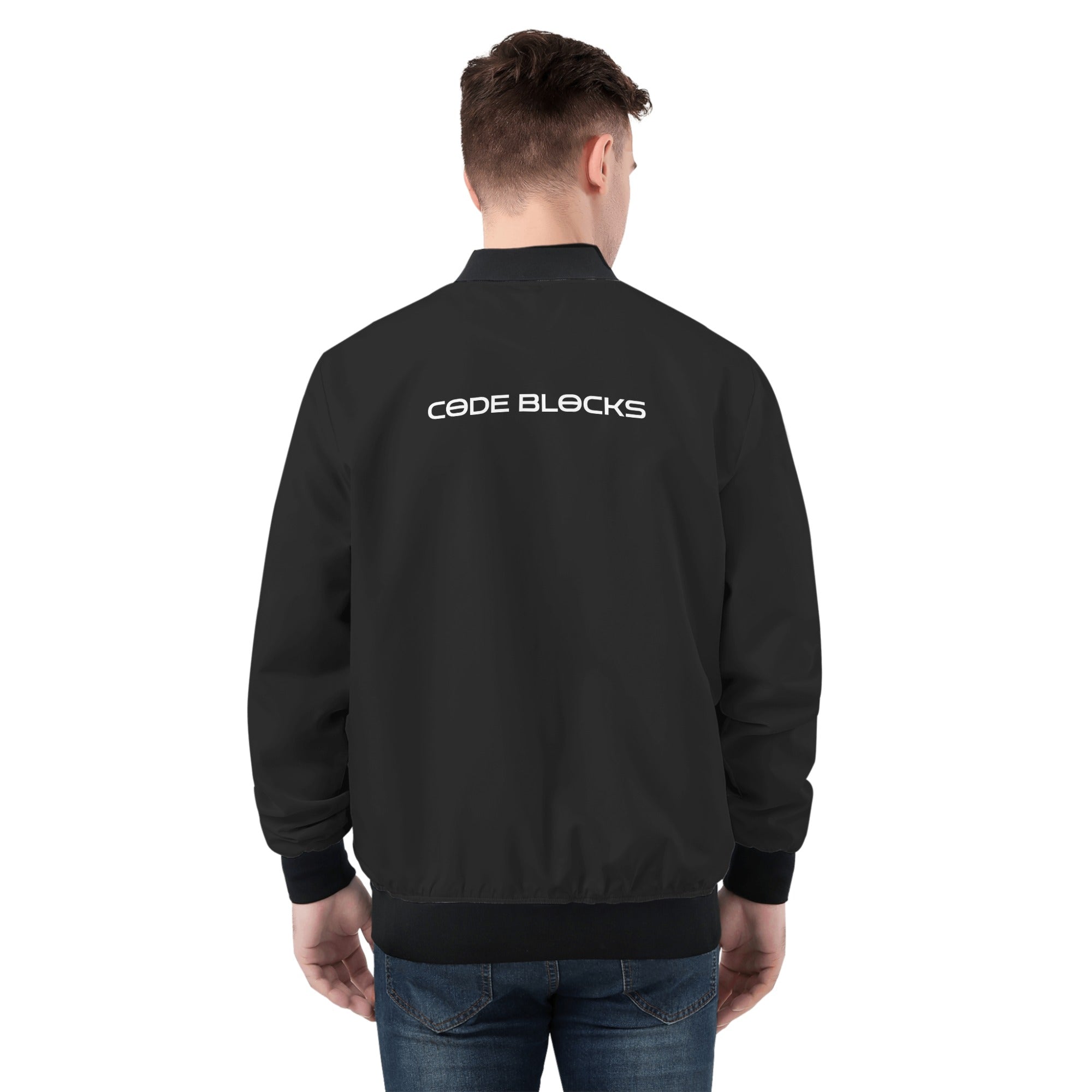 Men's Bomber Jacket – CODEBLOCKS-CLOTHING