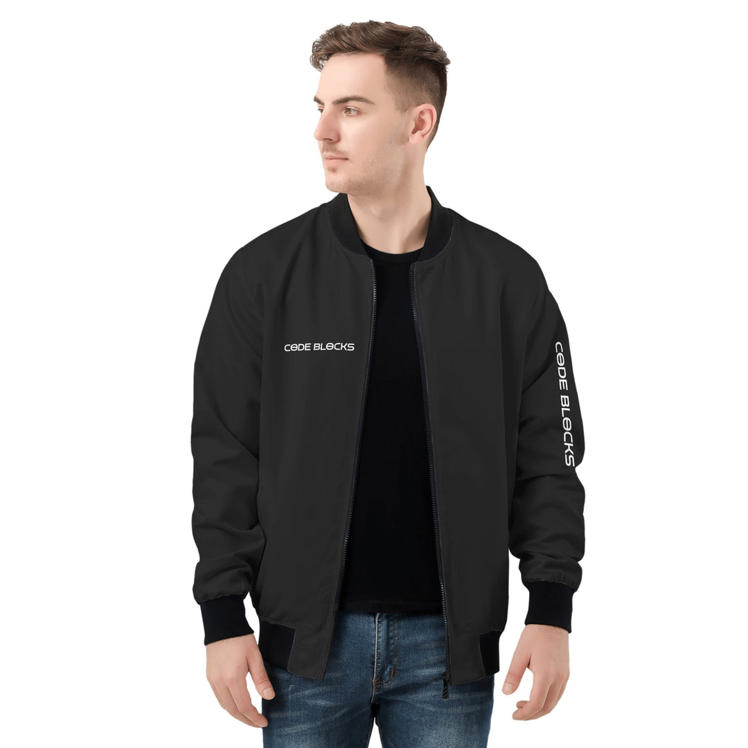 Men's Bomber Jacket – CODEBLOCKS-CLOTHING
