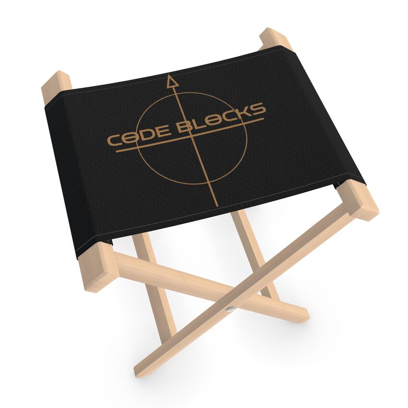Folding Stool chair – CODEBLOCKS-CLOTHING
