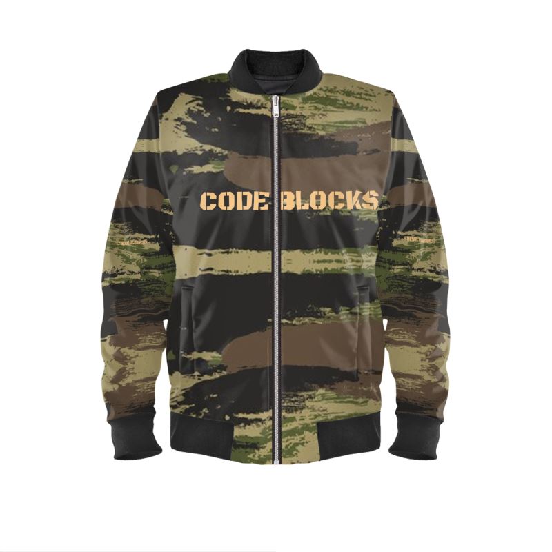 Mens Bomber Jacket – CODEBLOCKS-CLOTHING