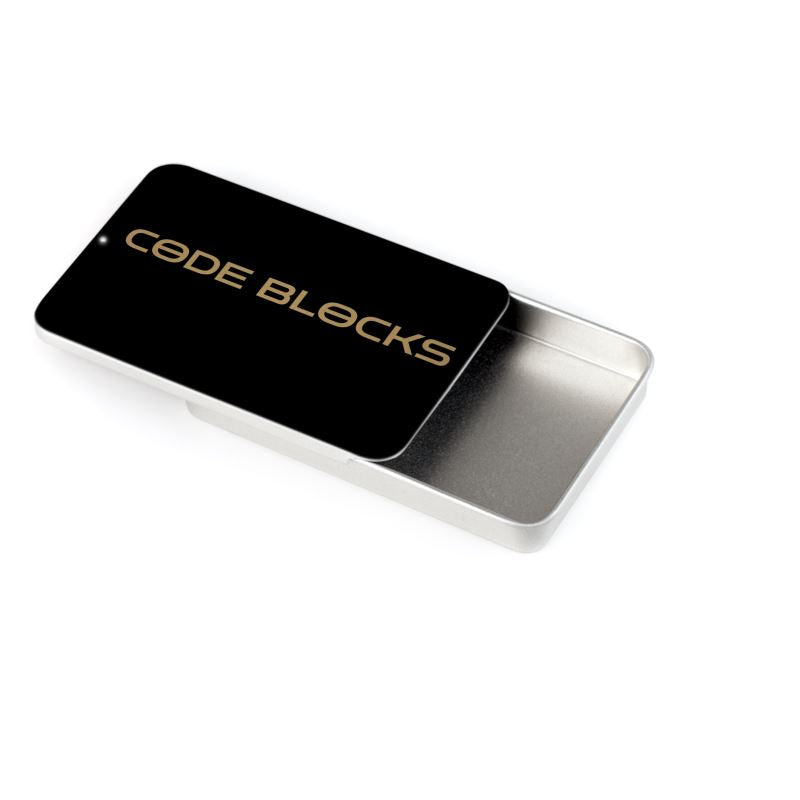 Business Card Tin – CODEBLOCKS-CLOTHING