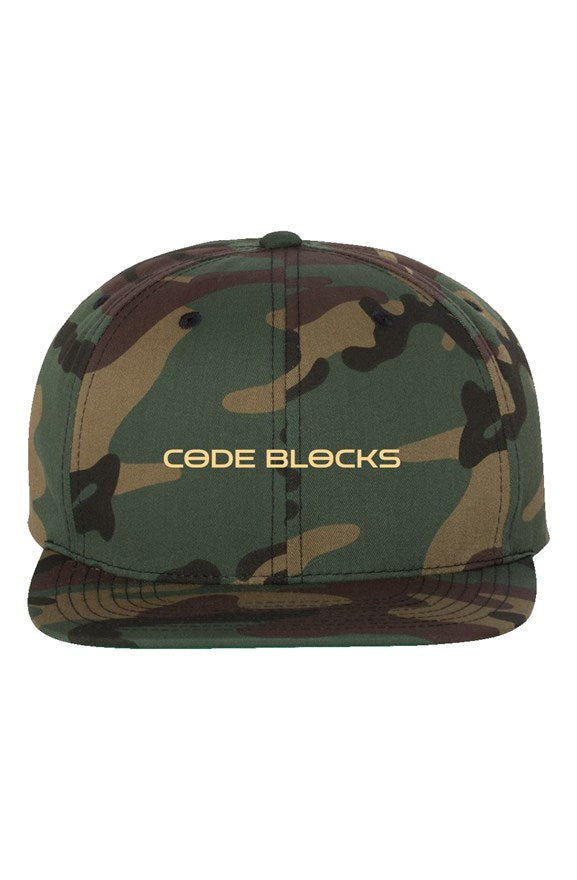 Green Camo Premium Snapback – CODEBLOCKS-CLOTHING