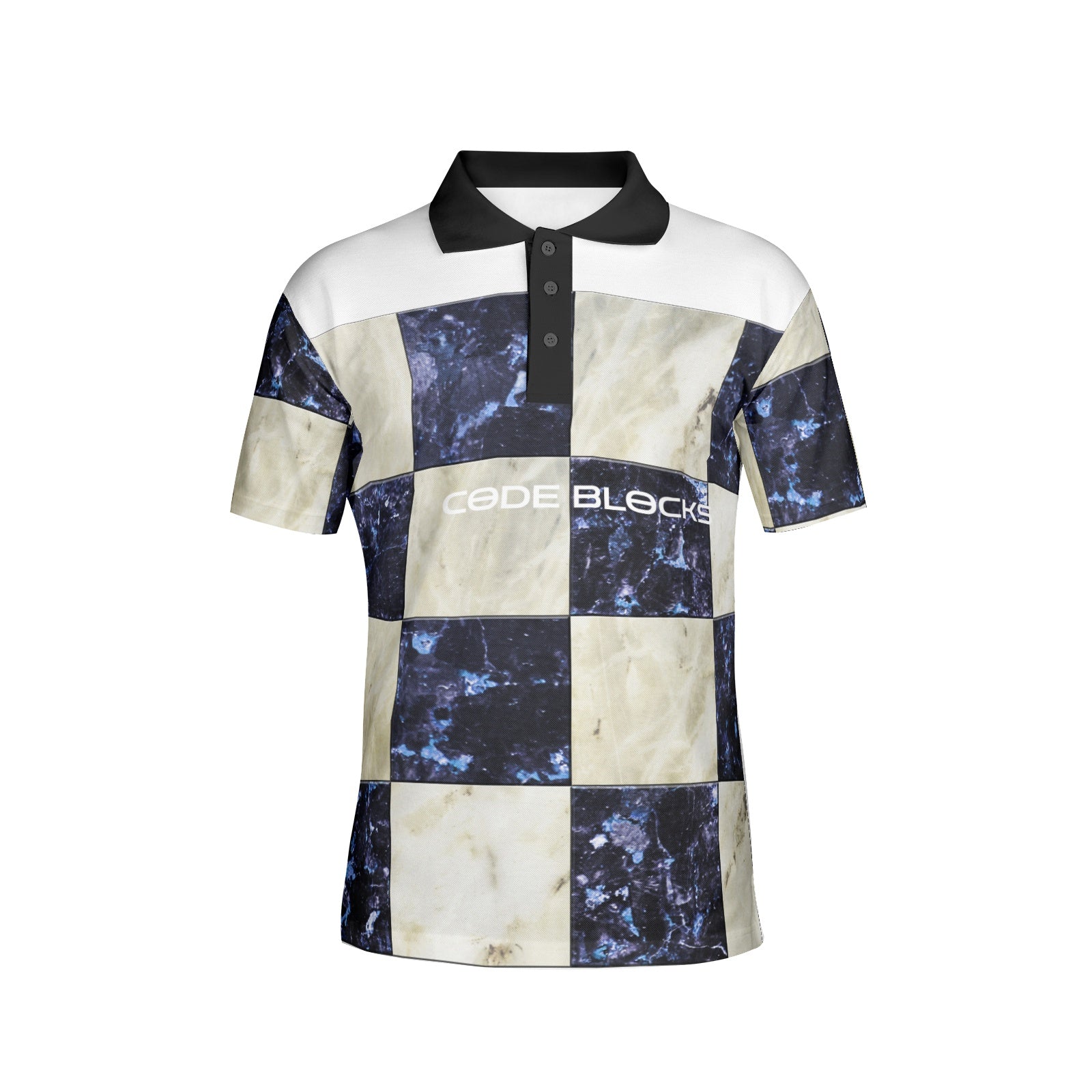 Men's All-Over Print Polo Shirts – CODEBLOCKS-CLOTHING