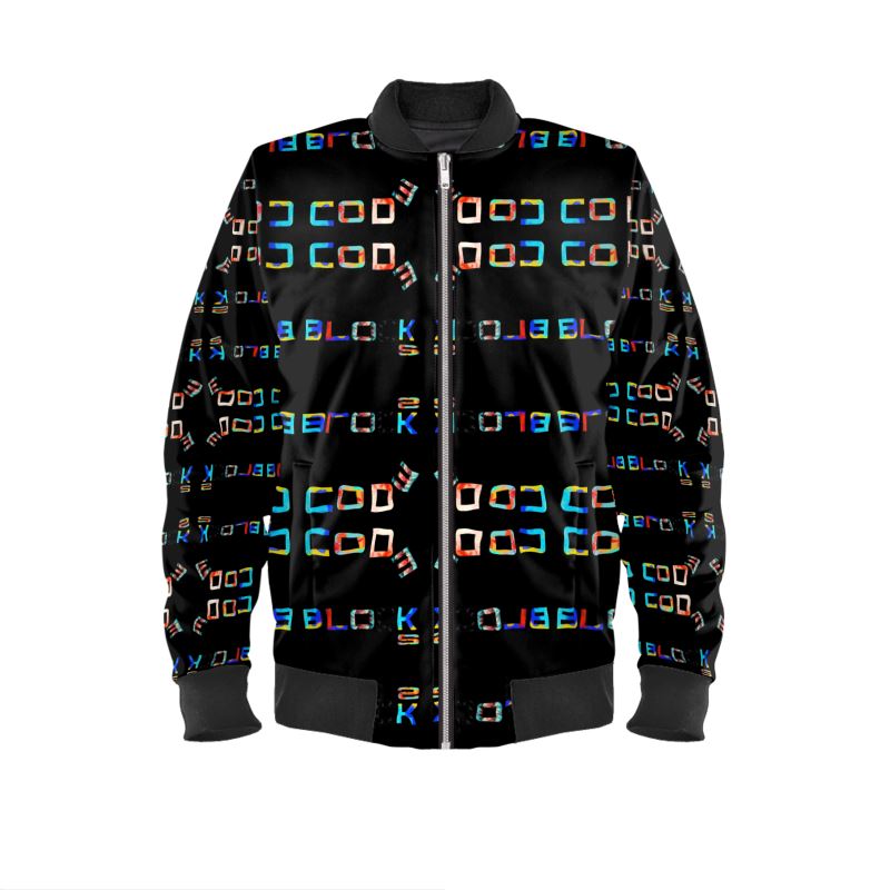 Mens Bomber Jacket – CODEBLOCKS-CLOTHING