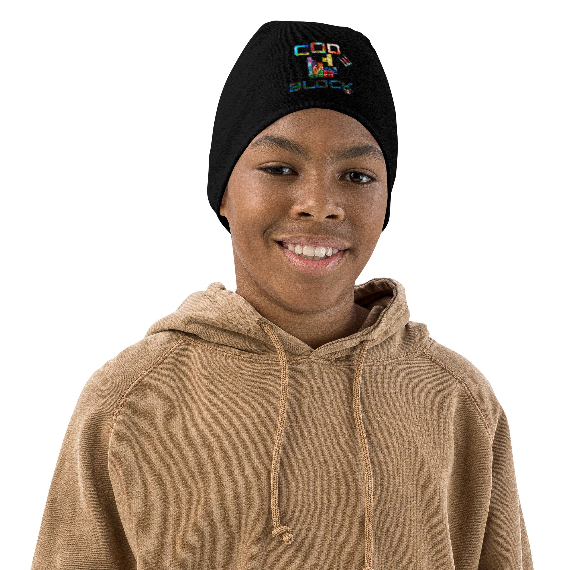 All-Over Print Kids Beanie – CODEBLOCKS-CLOTHING