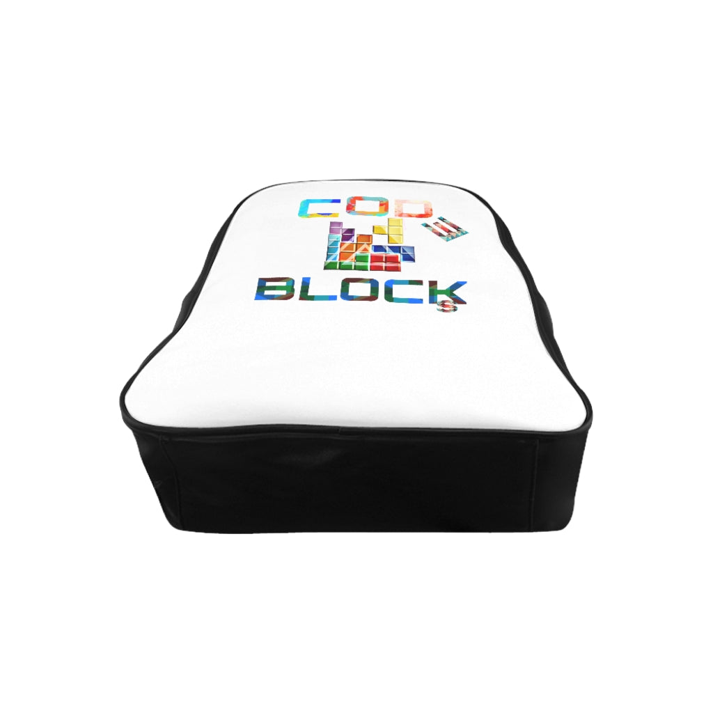 School Backpack – CODEBLOCKS-CLOTHING