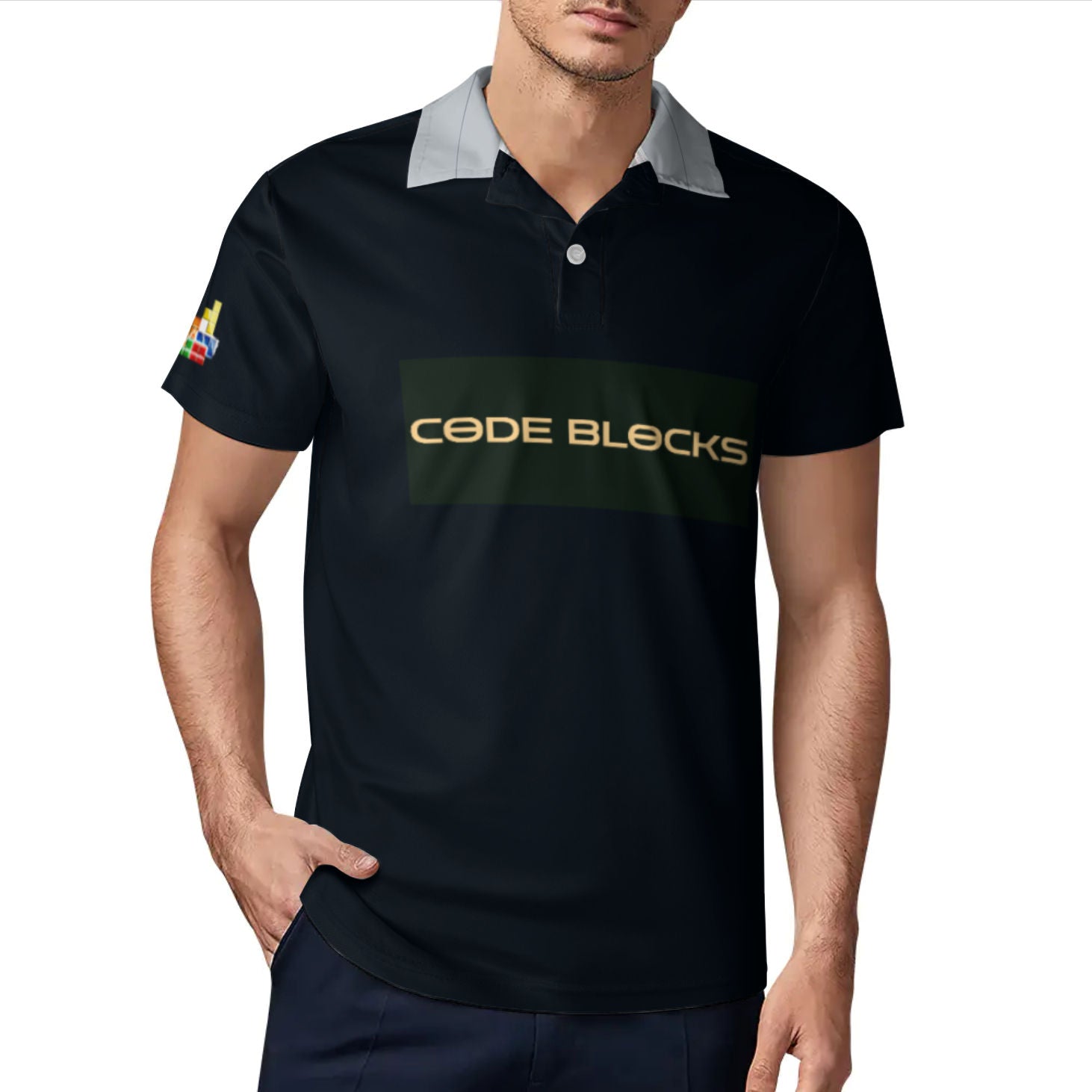 POLO shirt HT- (single picture and multiple spelling optional ...