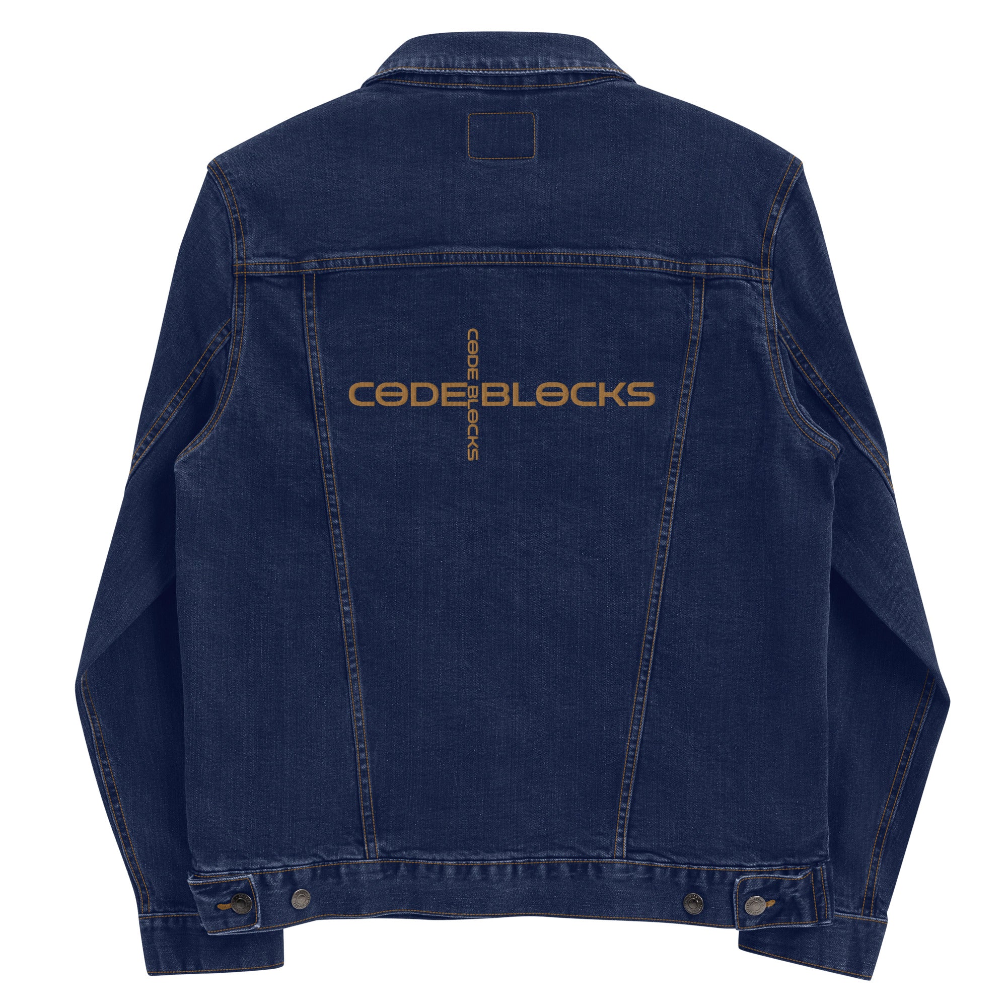 Unisex denim jacket – CODEBLOCKS-CLOTHING